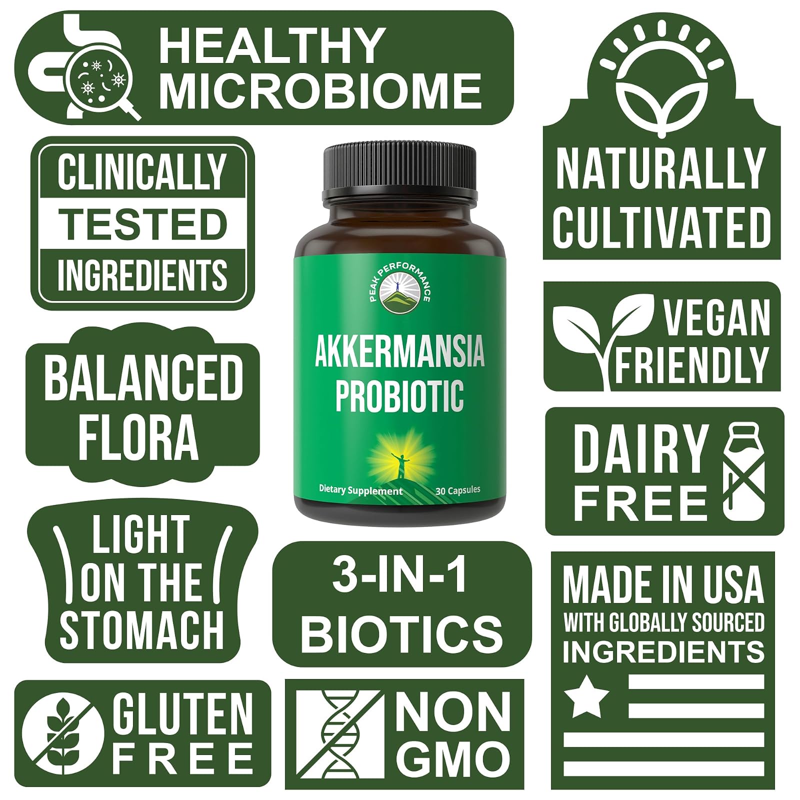 Probiotics for women with Akkermansia