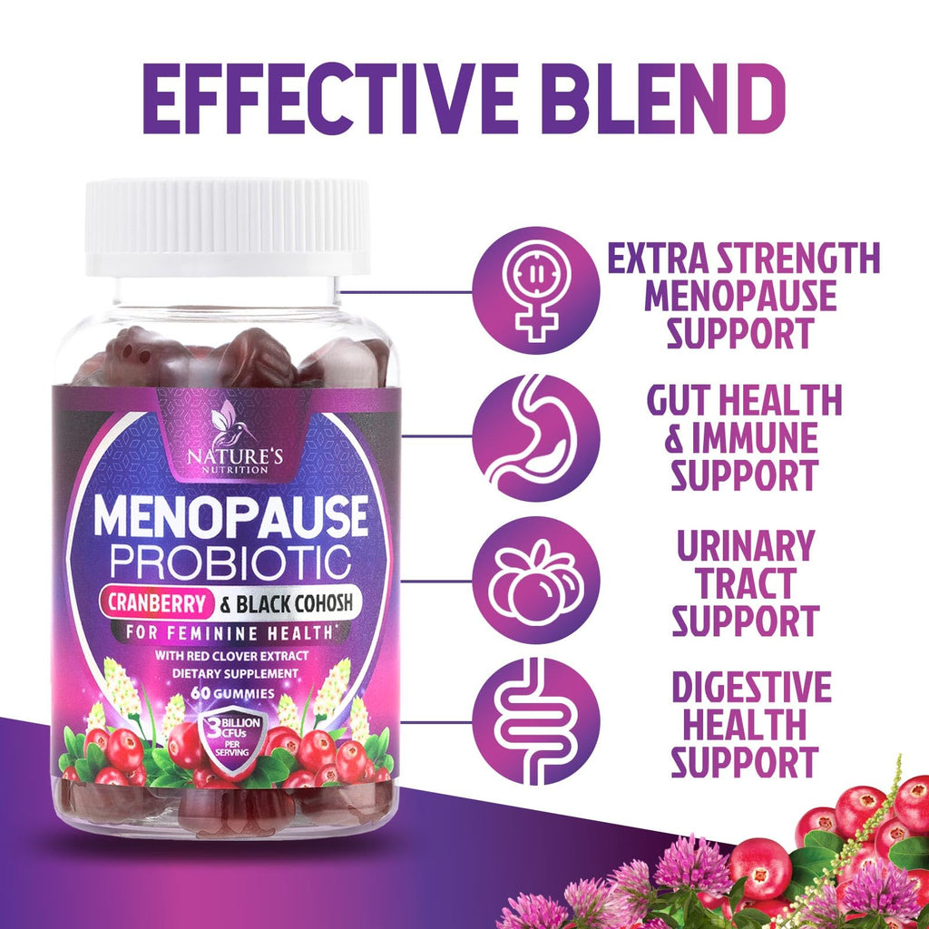 probiotics for women with black cohosh