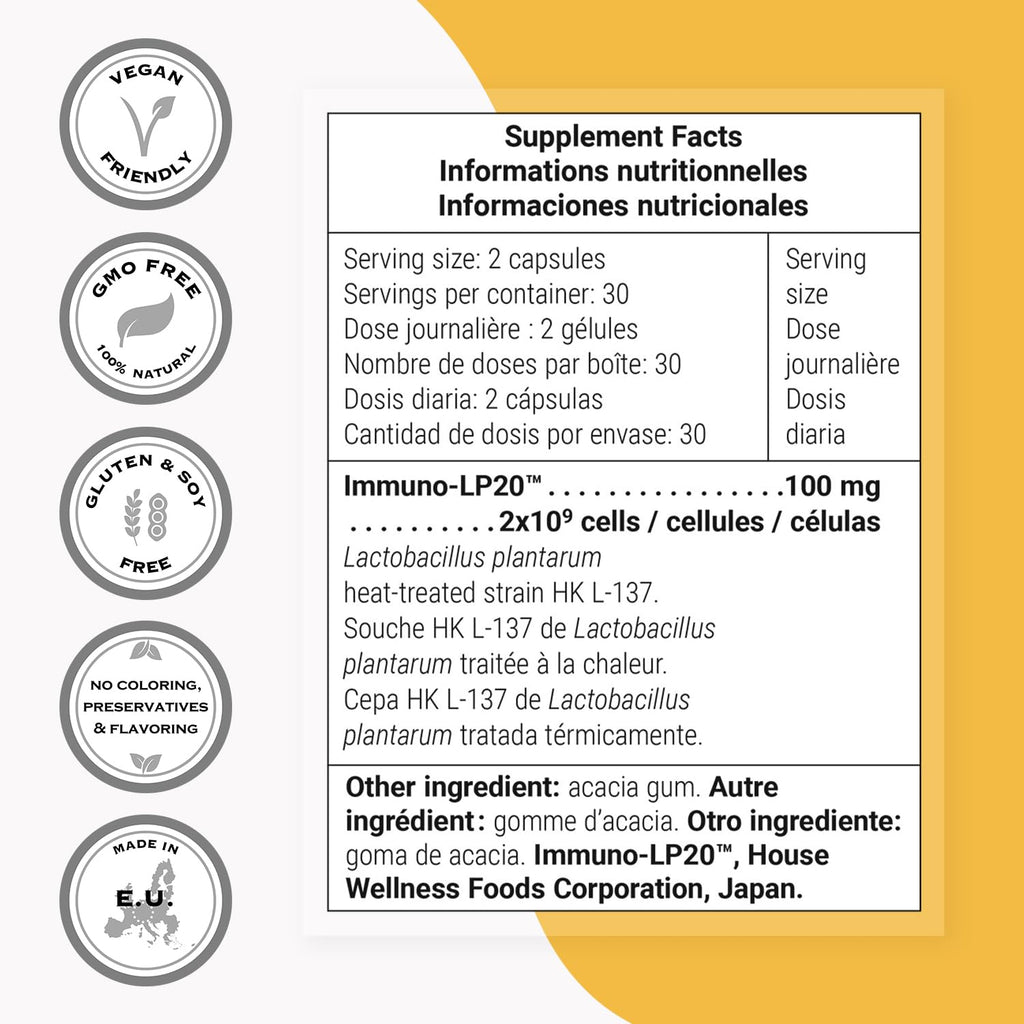 Probiotics for women with gut benefits