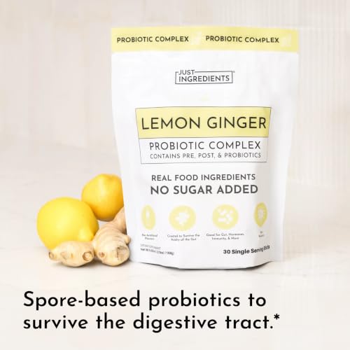 Probiotics for women with lemon ginger