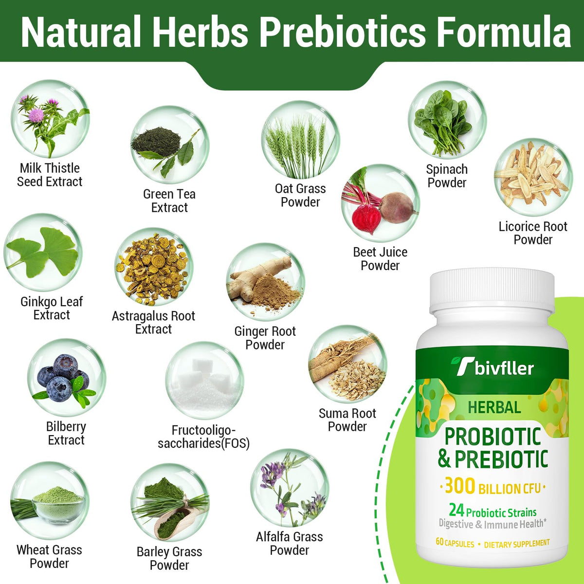 probiotics for women with prebiotics