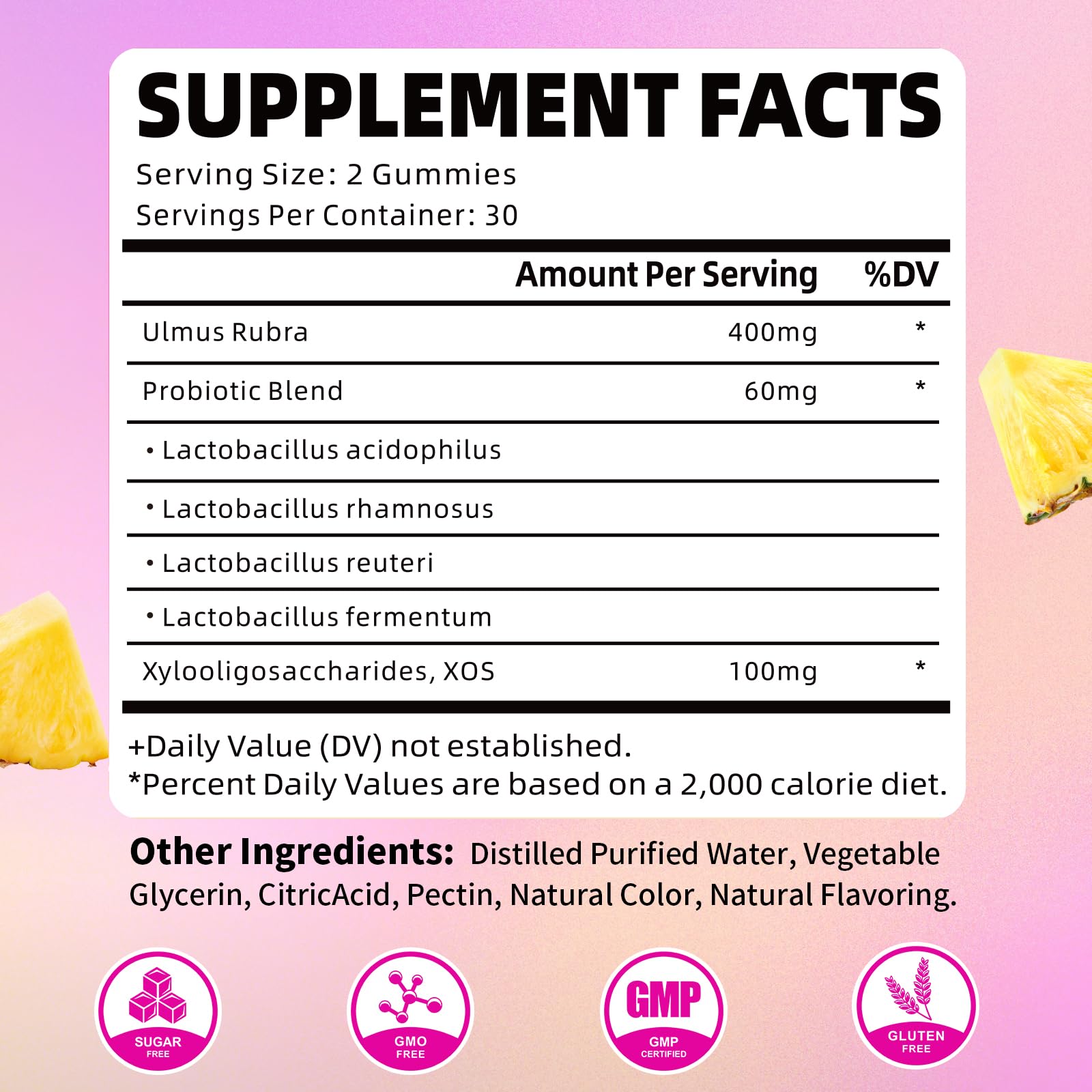 probiotics for women with slippery elm