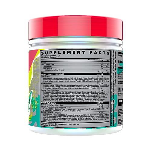 probiotics in GHOST Greens Powder