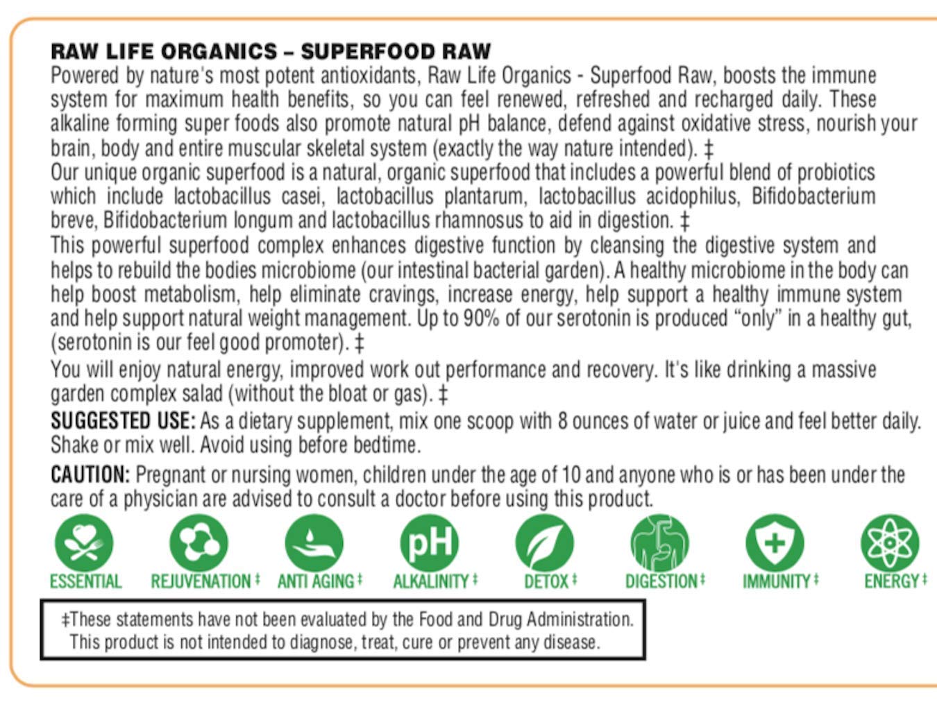 probiotics in green juice powder