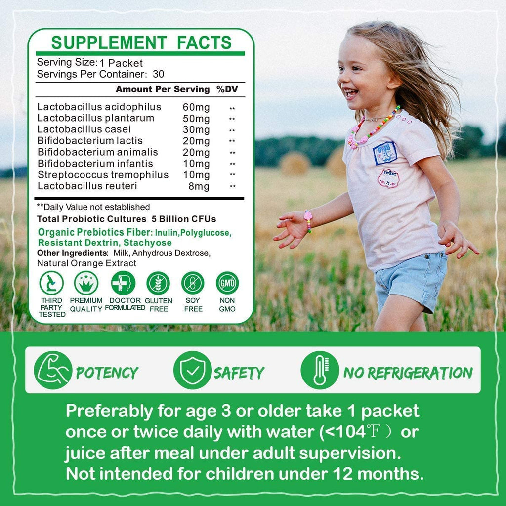 probiotics powder for a healthy microbiome