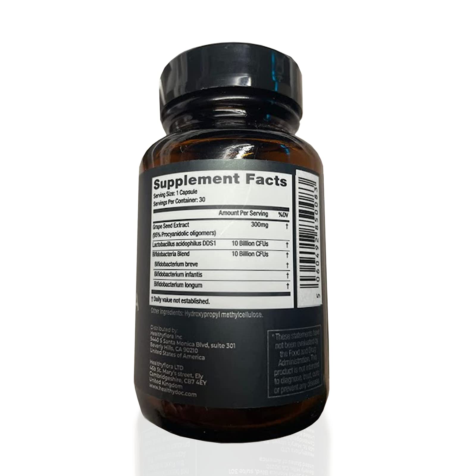 Probiotics supplement for skin health