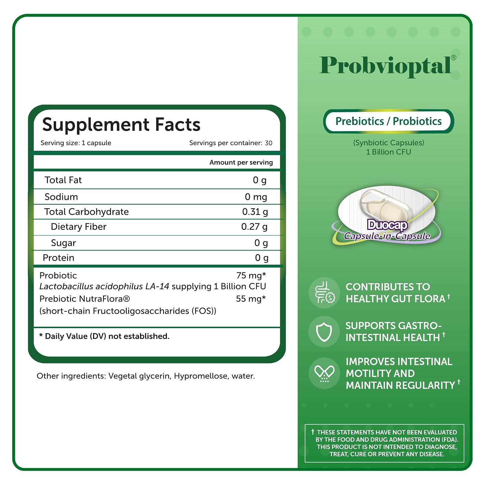 Probiotics with 50 billion CFU support