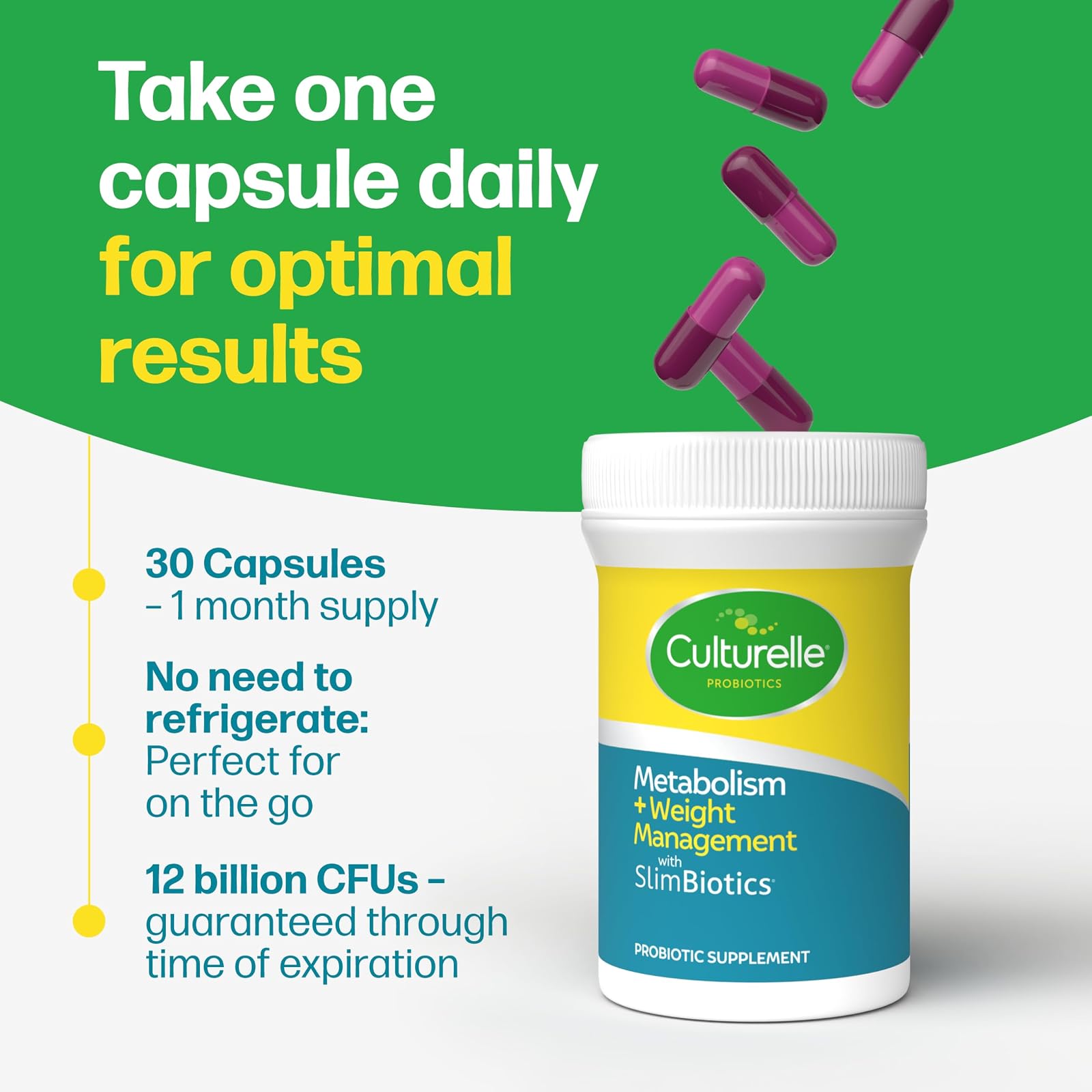 Probiotics with 50 billion CFU