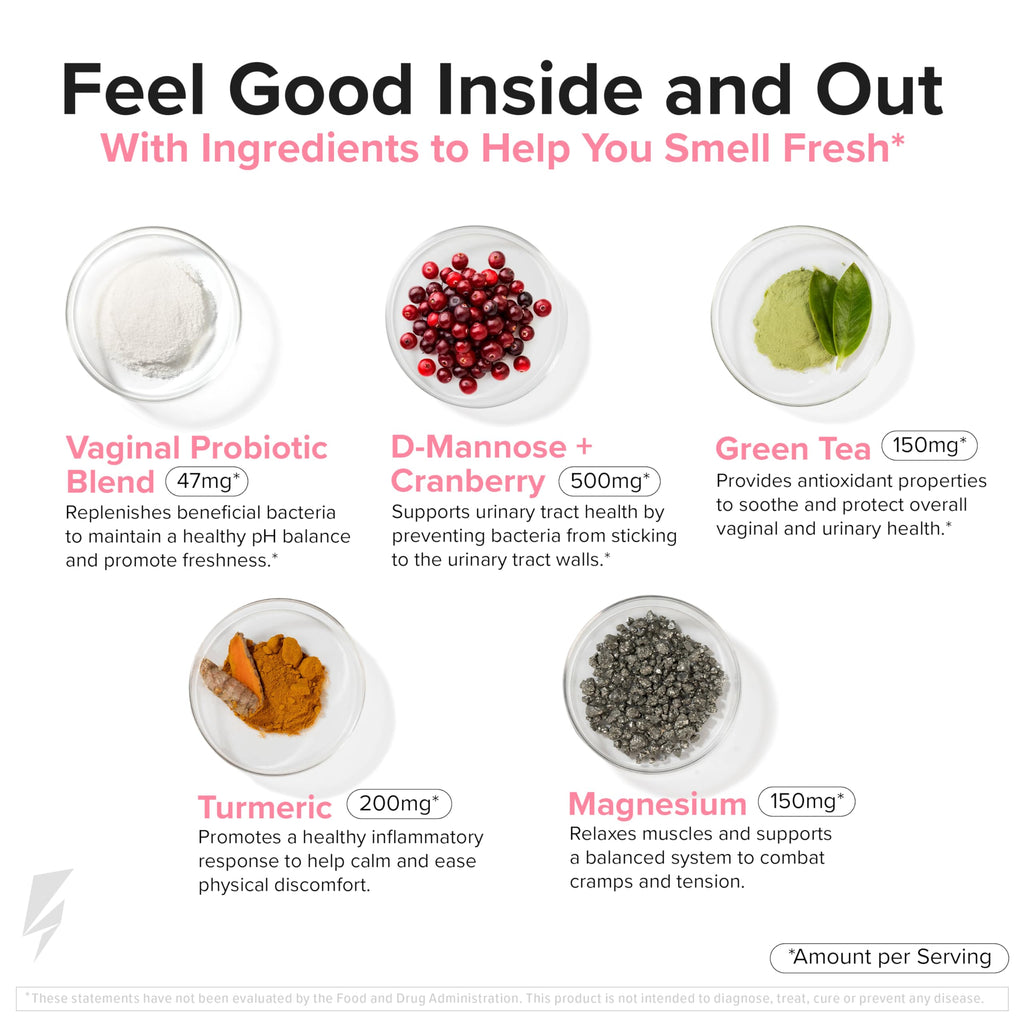 Probiotics with cranberry and magnesium