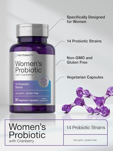Probiotics with cranberry for women's wellness