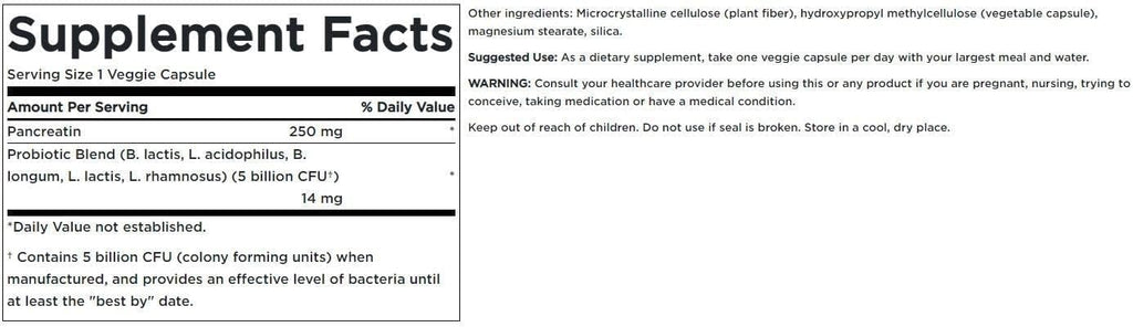 probiotics with digestive enzymes benefits