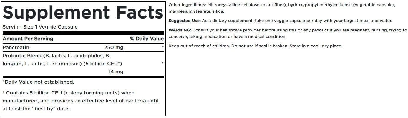 probiotics with digestive enzymes benefits