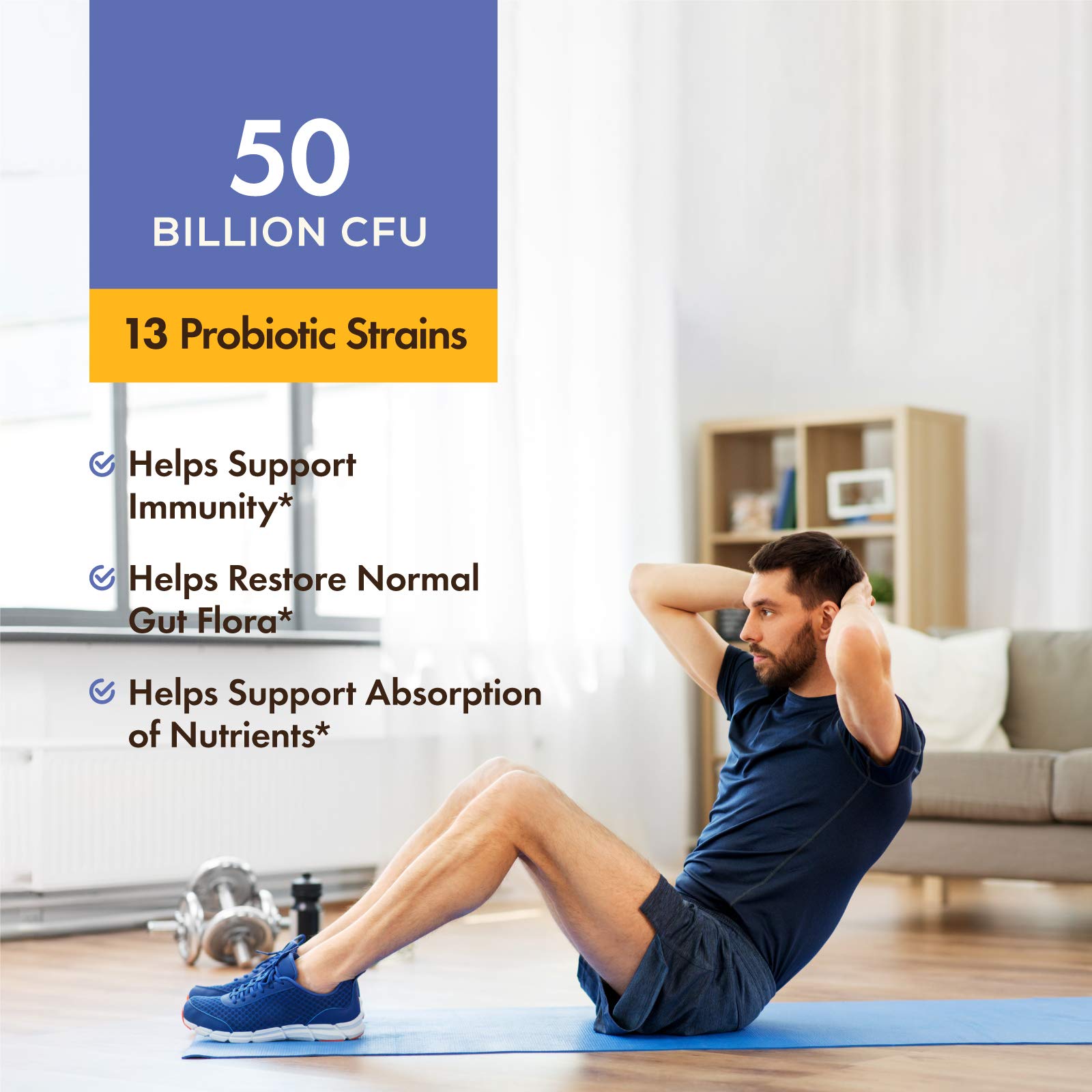 probiotics with organic prebiotics for health