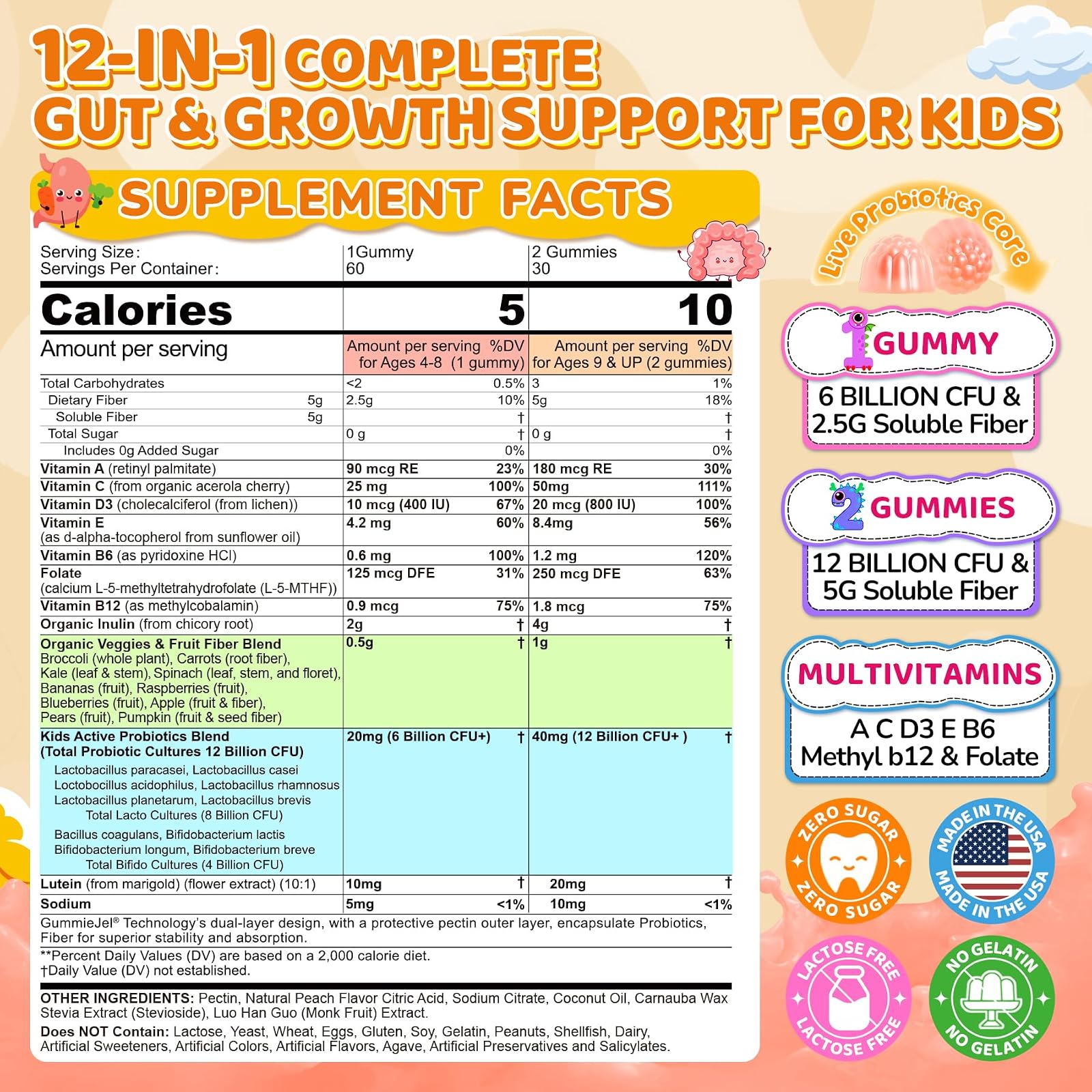 probiotics with prebiotic fiber benefits
