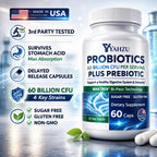 probiotics with prebiotic fiber for vitality