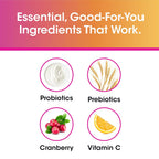 probiotics with prebiotics and cranberry