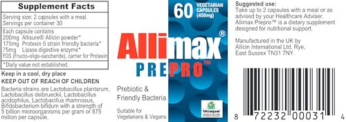 Probiotics with prebiotics for balance