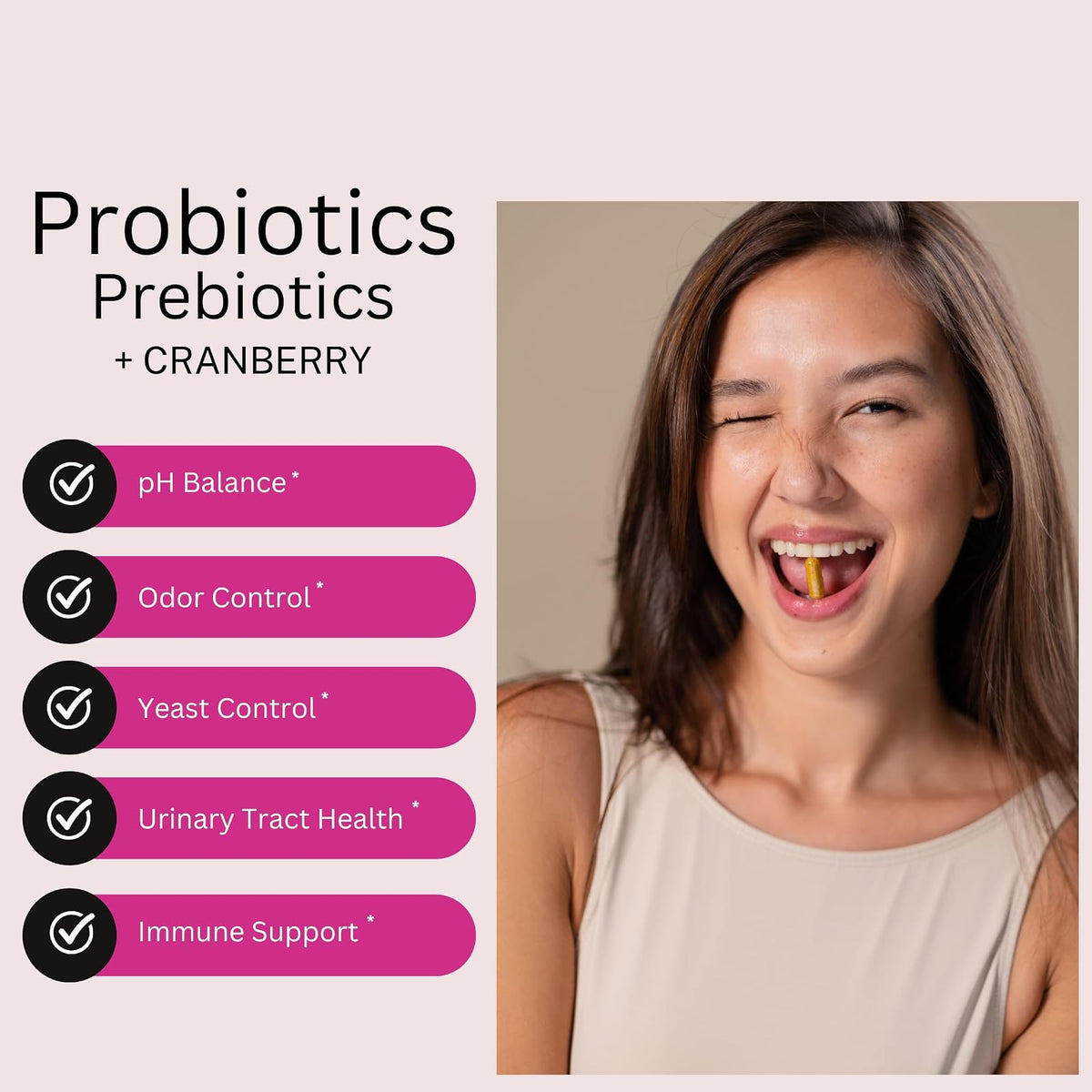 probiotics with prebiotics for balance