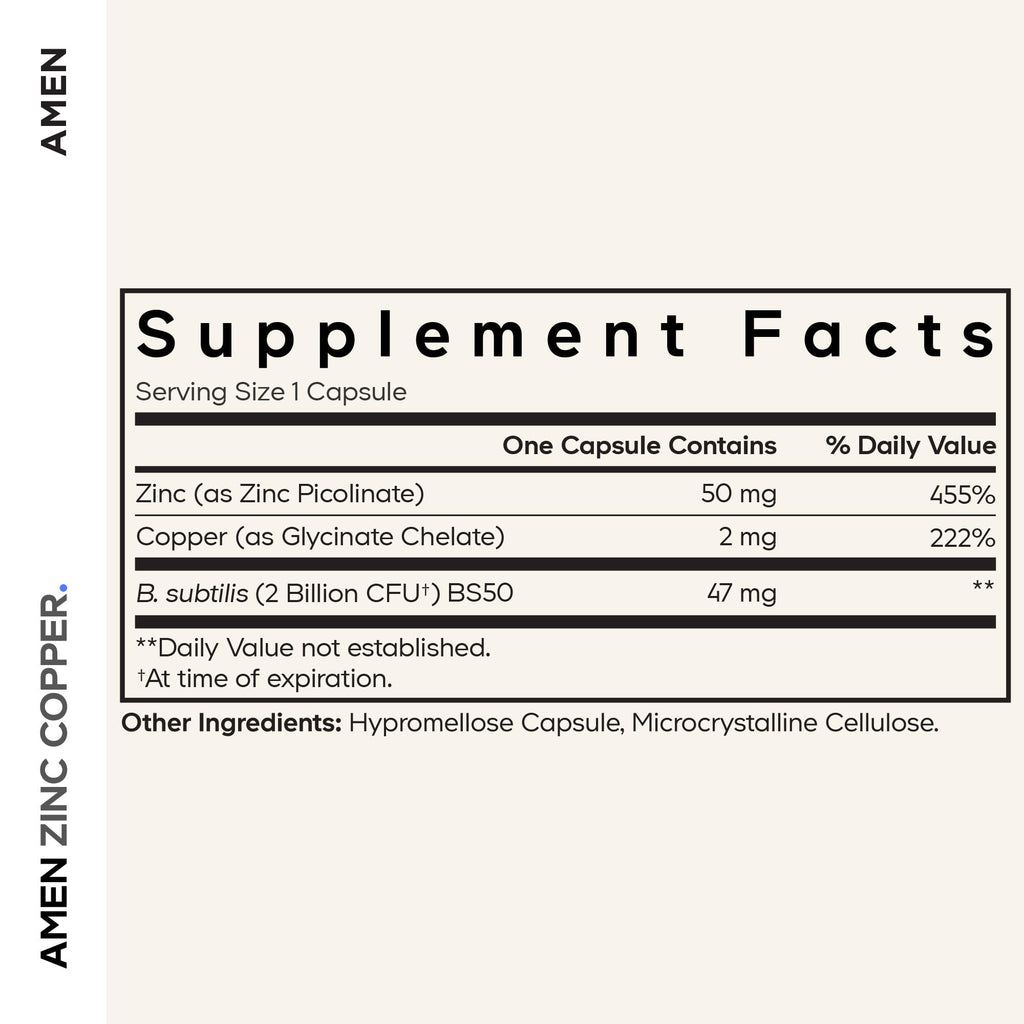 probiotics with zinc benefits