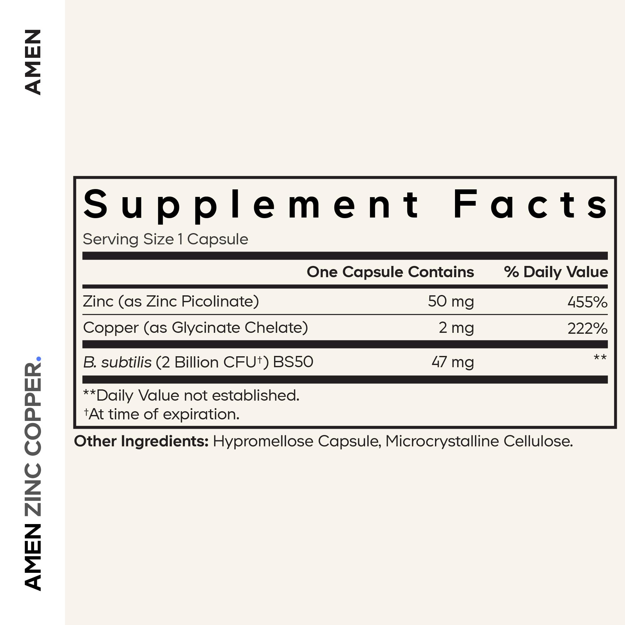 probiotics with zinc benefits