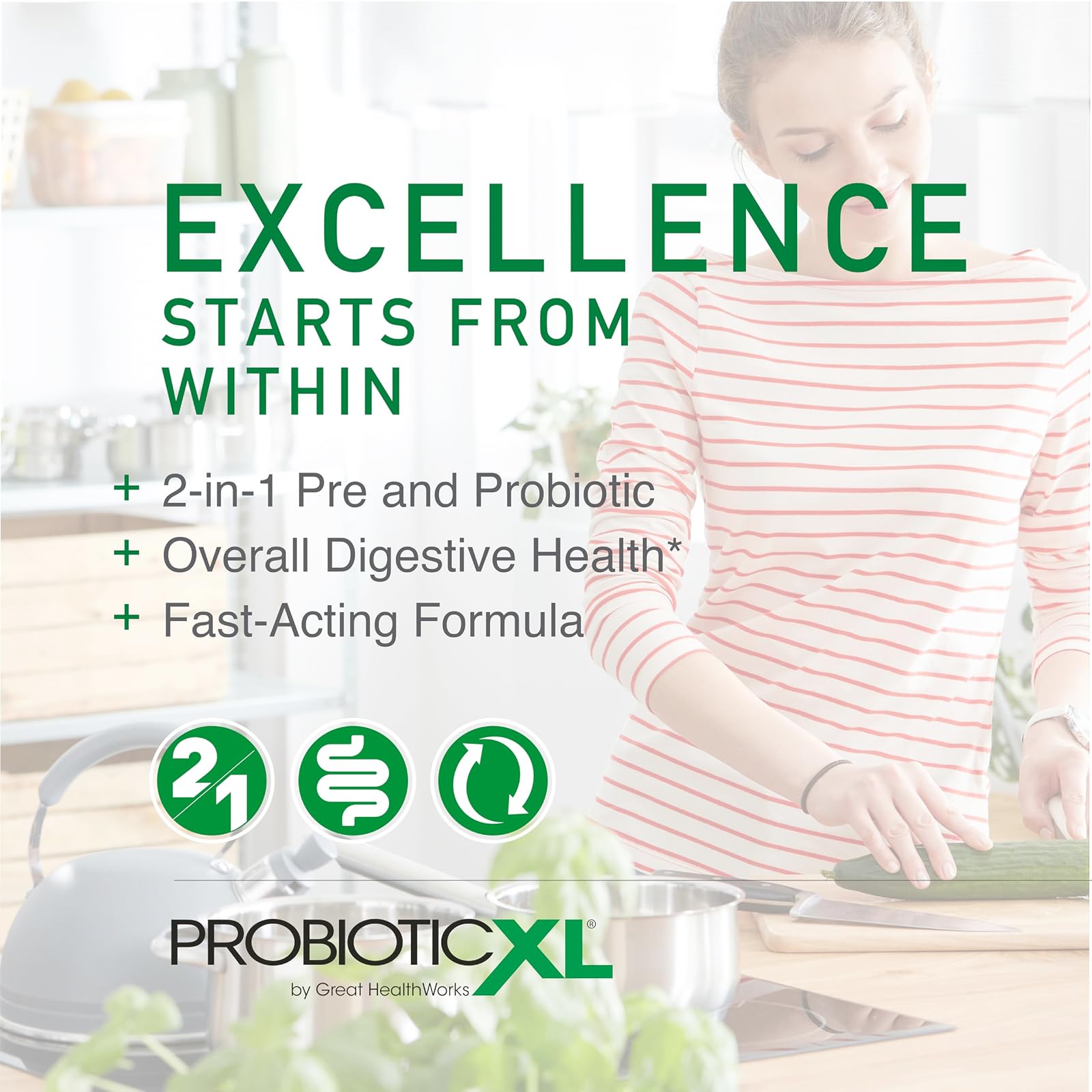 ProbioticXL capsules for gut health
