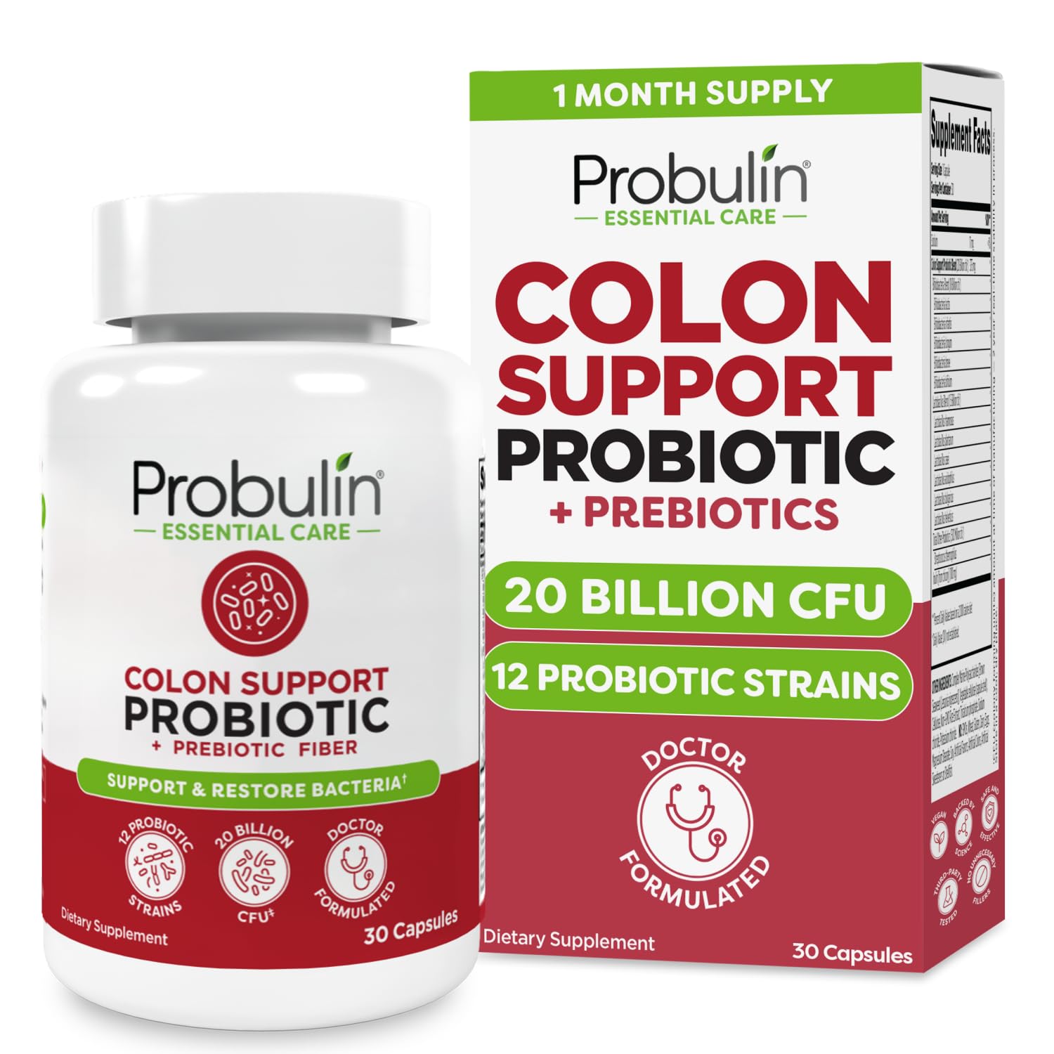 Probulin Colon Support Probiotic capsules