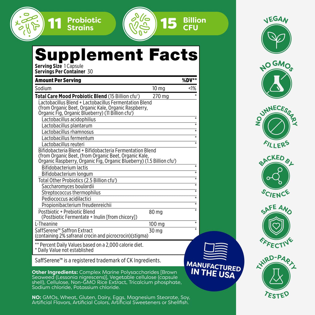 Probulin Mood Probiotics for daily balance