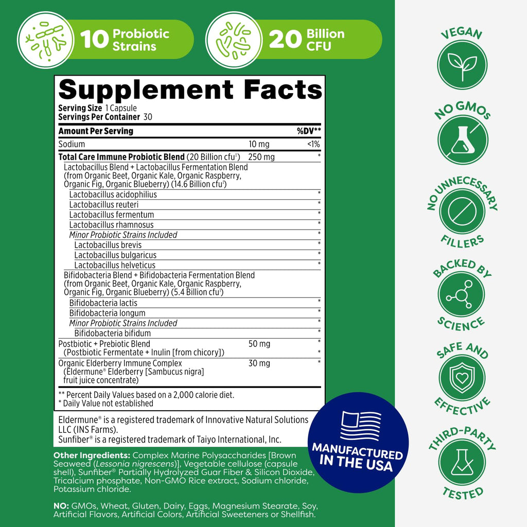 Probulin probiotics for daily immune boost