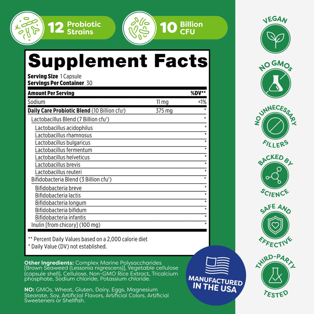 Probulin probiotics for men’s health