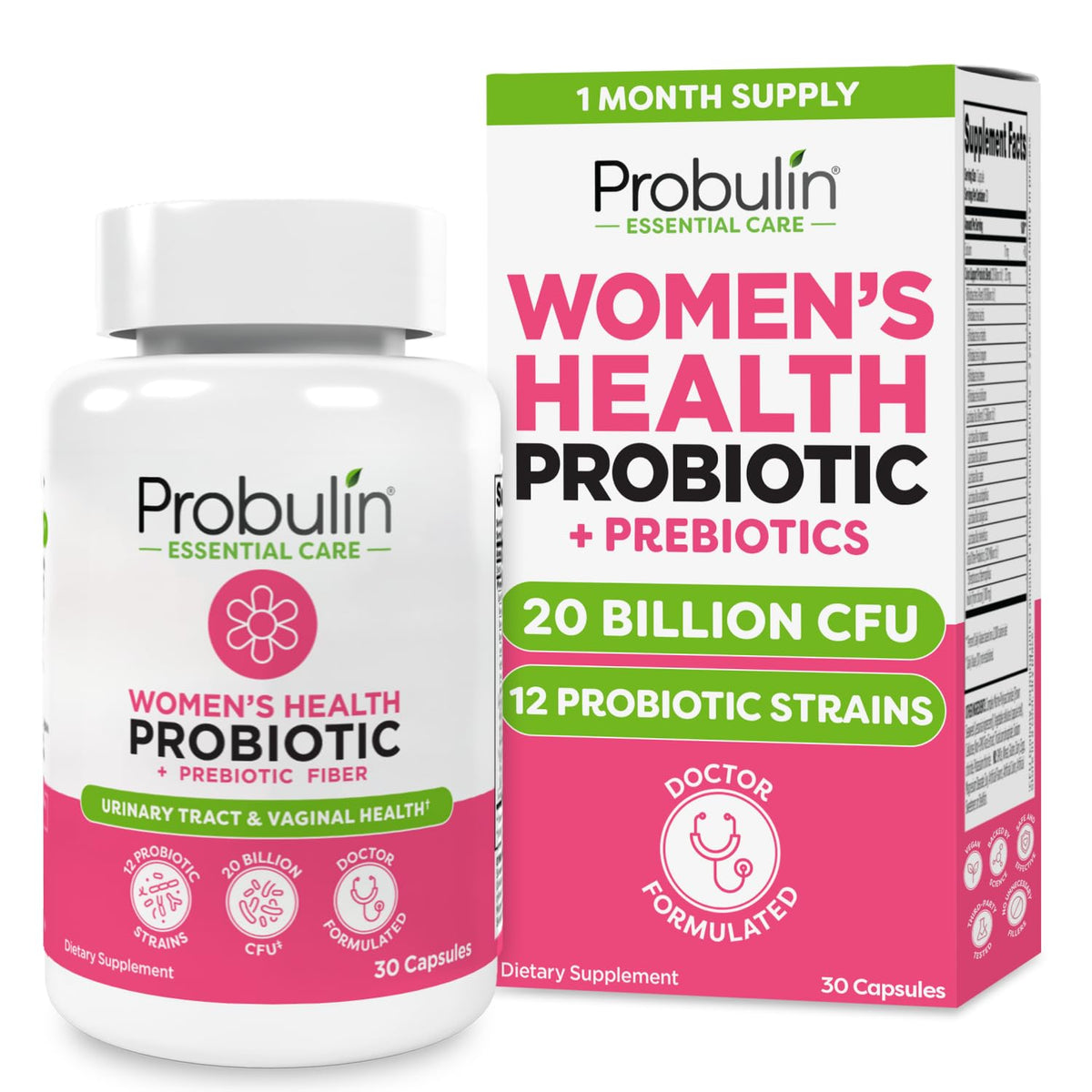 Probulin women's probiotic capsules