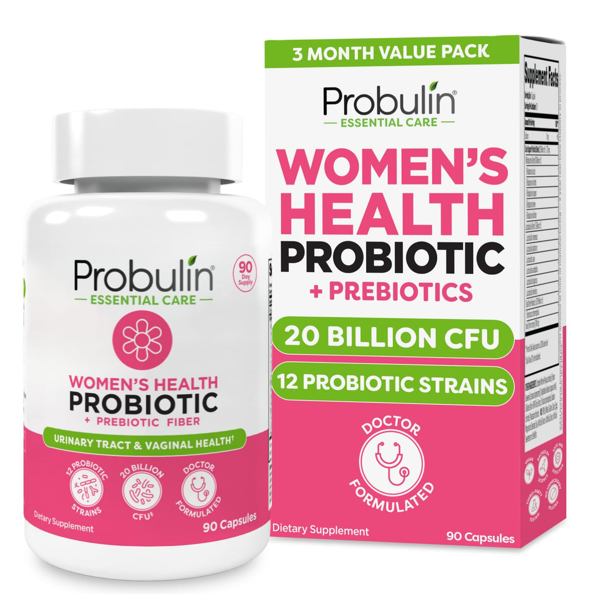 Probulin women's probiotic capsules