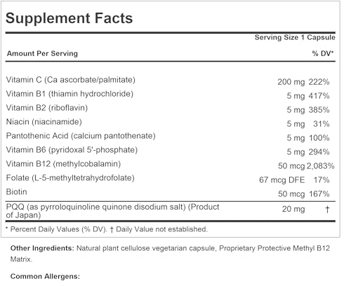 ProCaps multivitamins for energy support