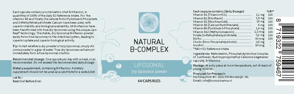 Procapsin vitamin B health benefits