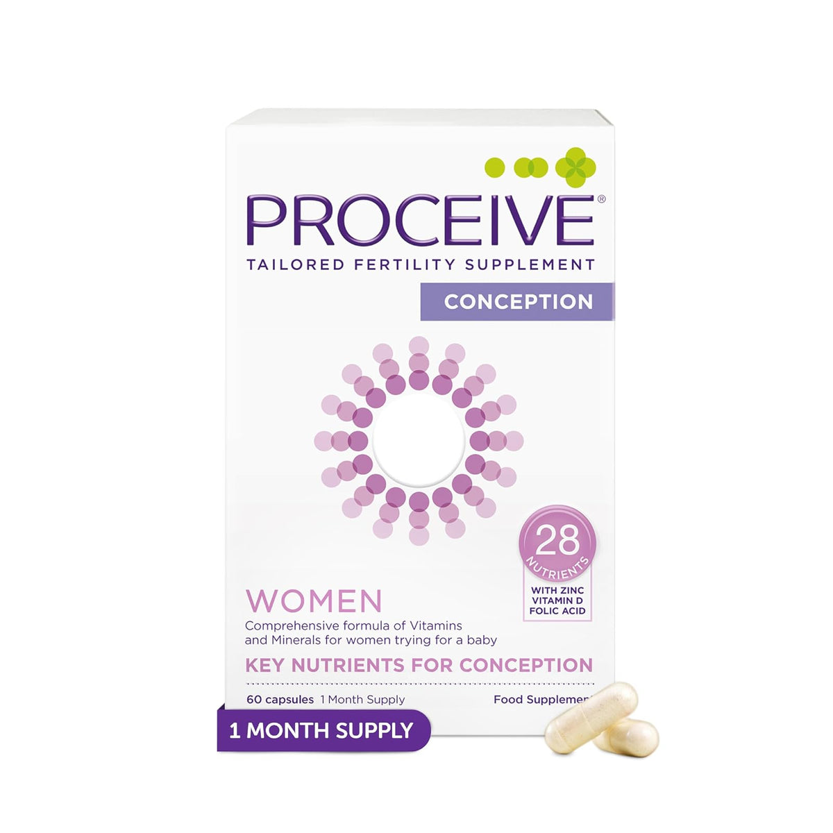 Proceive fertility supplement for women