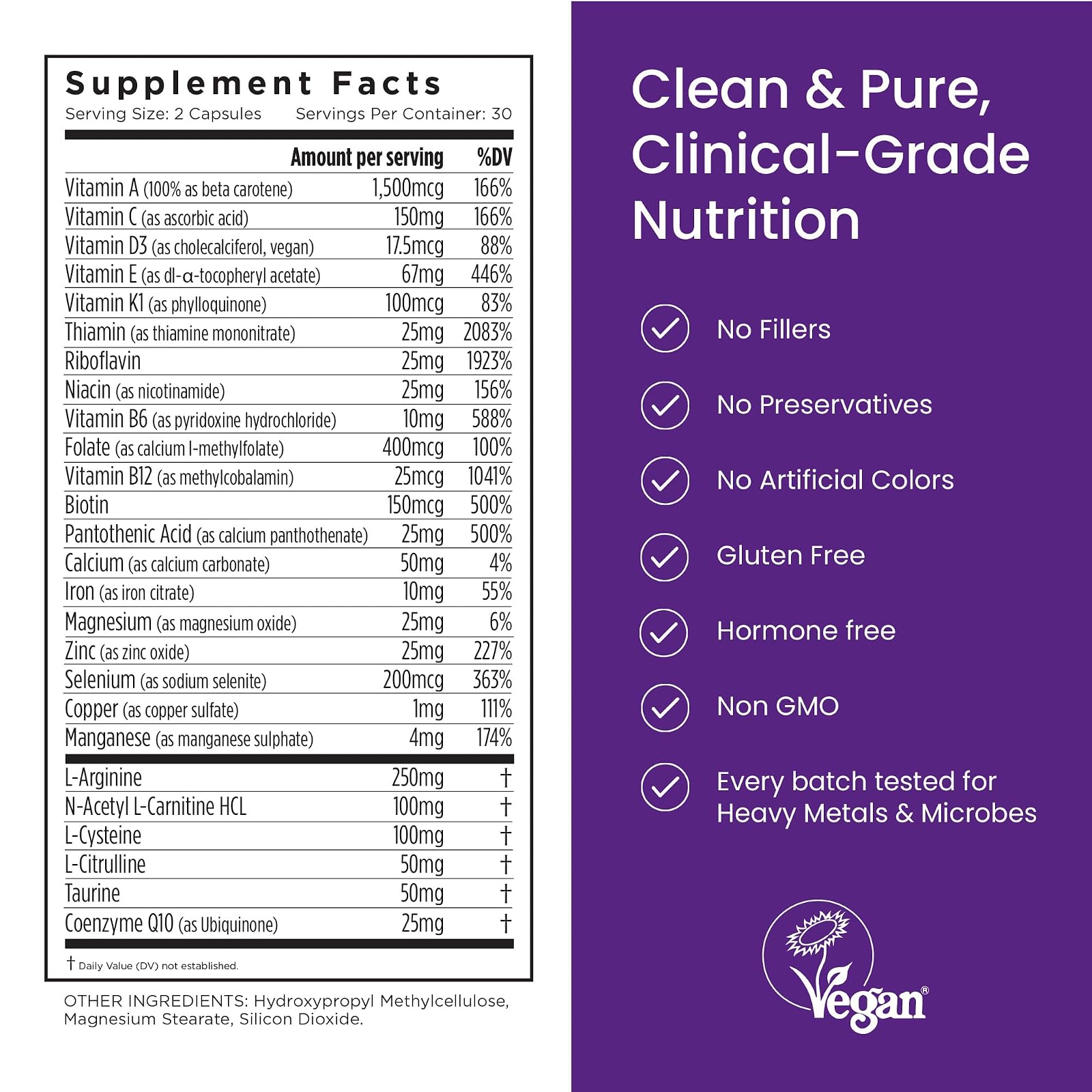 Proceive men's multivitamins for vitality