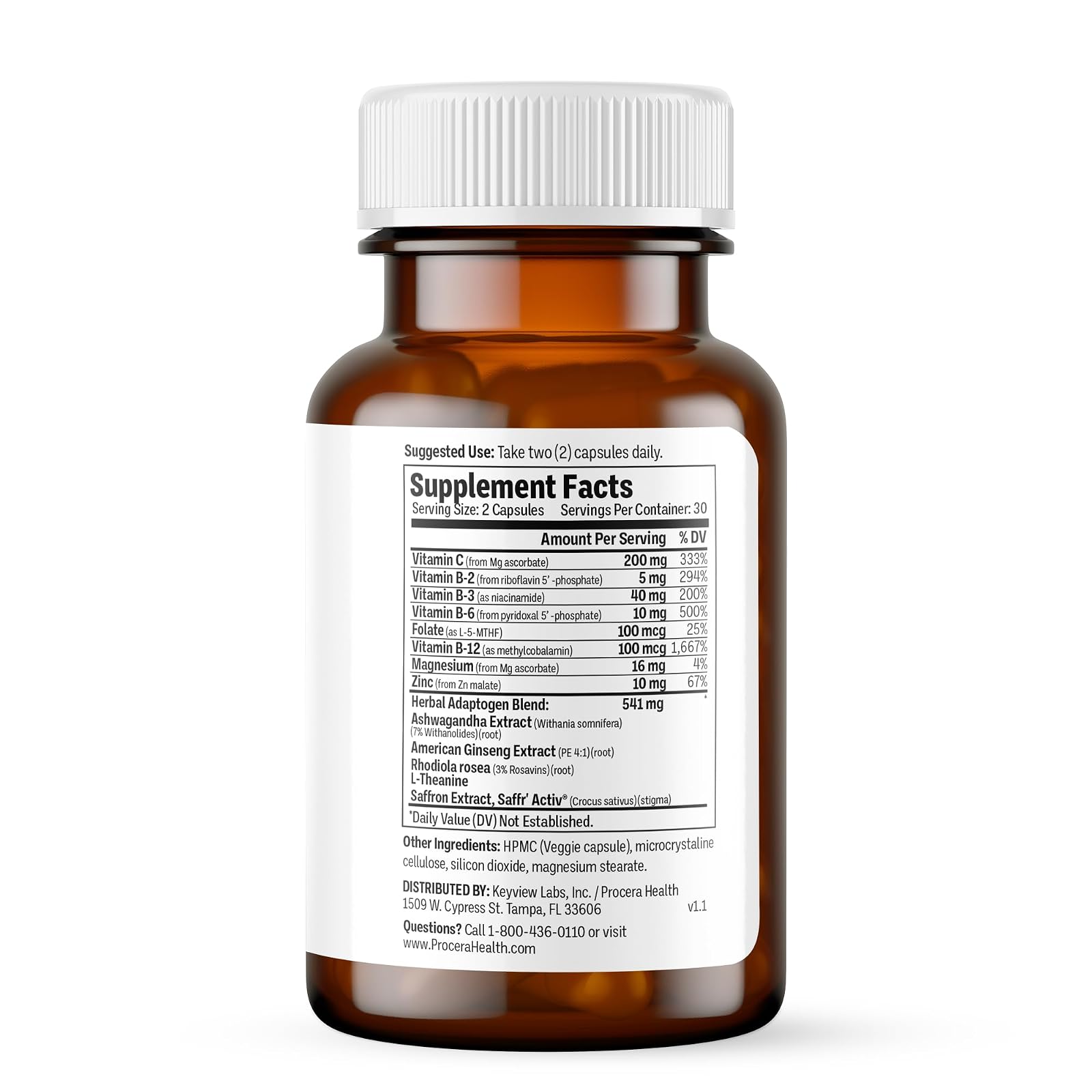 Procera Mood Support multivitamin for men