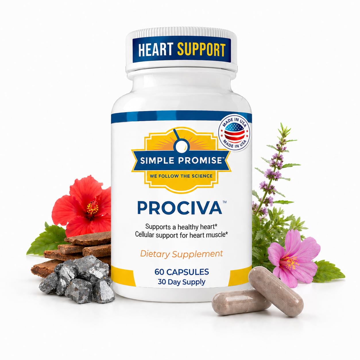 Prociva Arjuna bark extract capsules