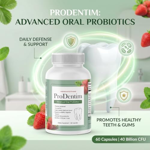 ProDentim capsules support healthy gums