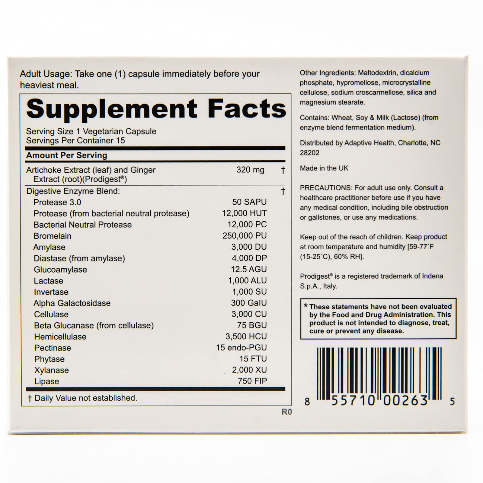 ProDigest digestive enzyme supplement benefits