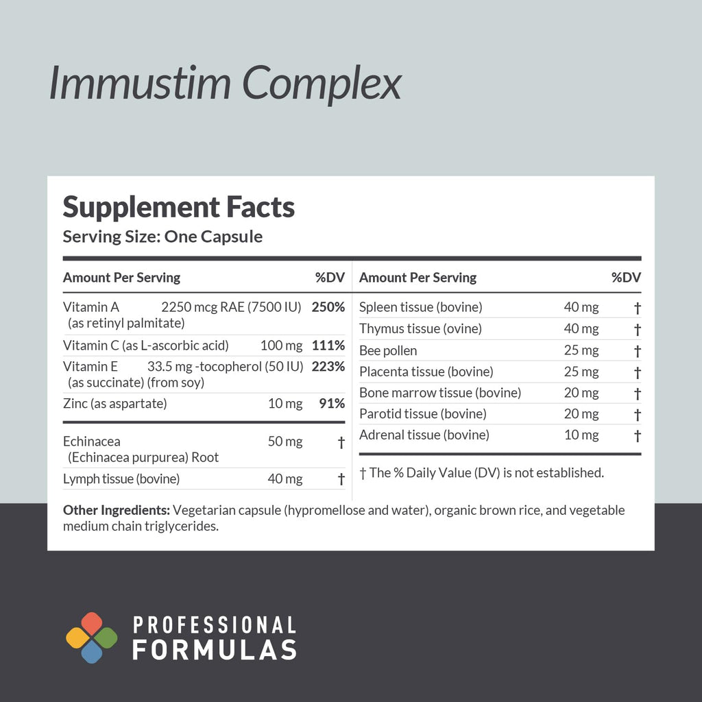 Prof. Complementary Health immune support capsules