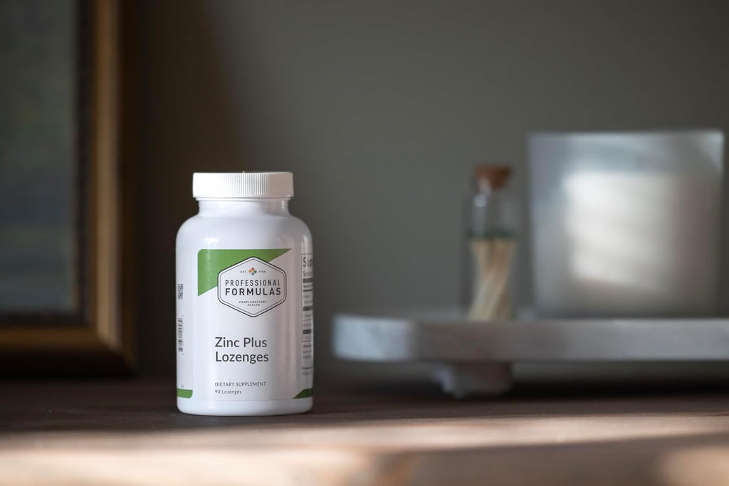 Prof. Complementary Zinc lozenges for throat relief
