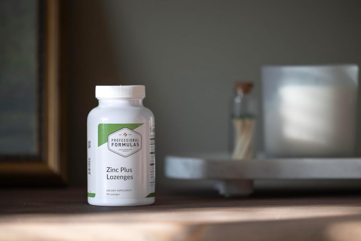 Prof. Complementary Zinc lozenges for throat relief