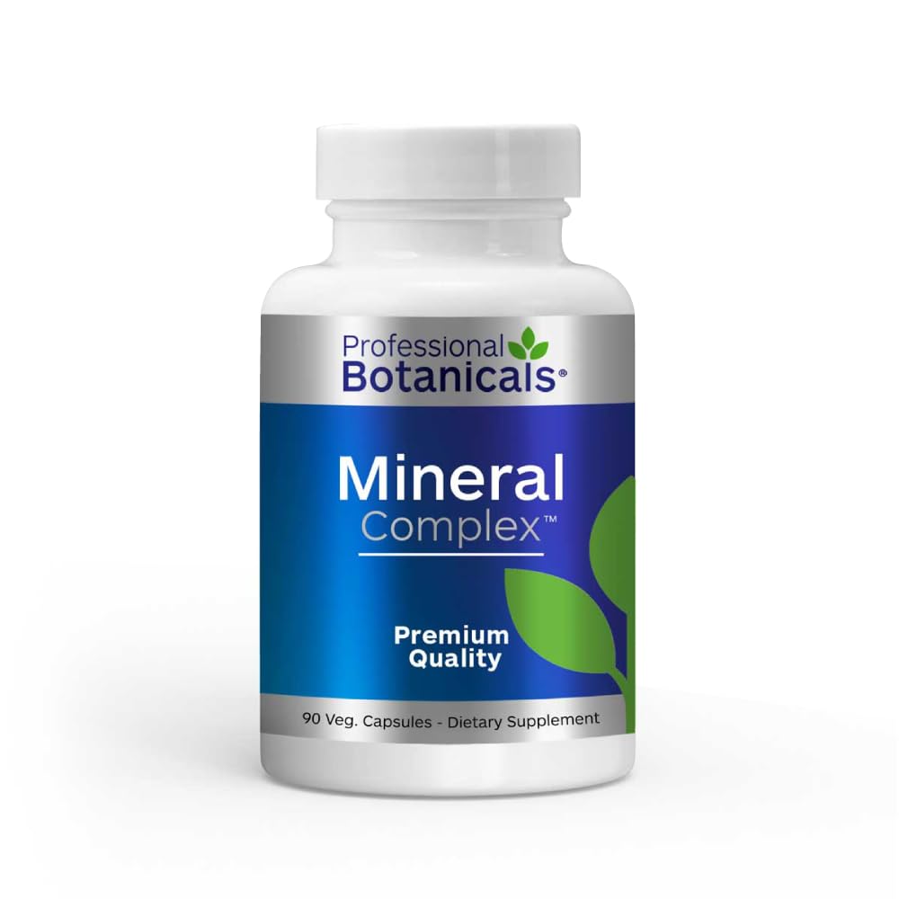 Professional Botanicals trace mineral capsules
