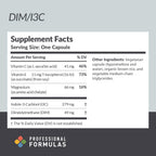 Professional Formulas DIM I3C health benefits