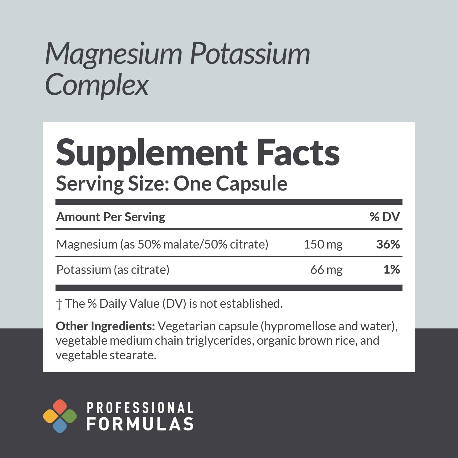Professional Formulas mineral capsules for health