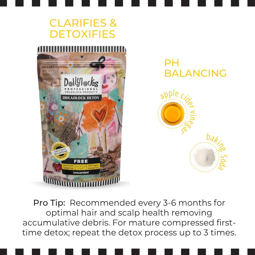 Professional hair detox for healthy scalp