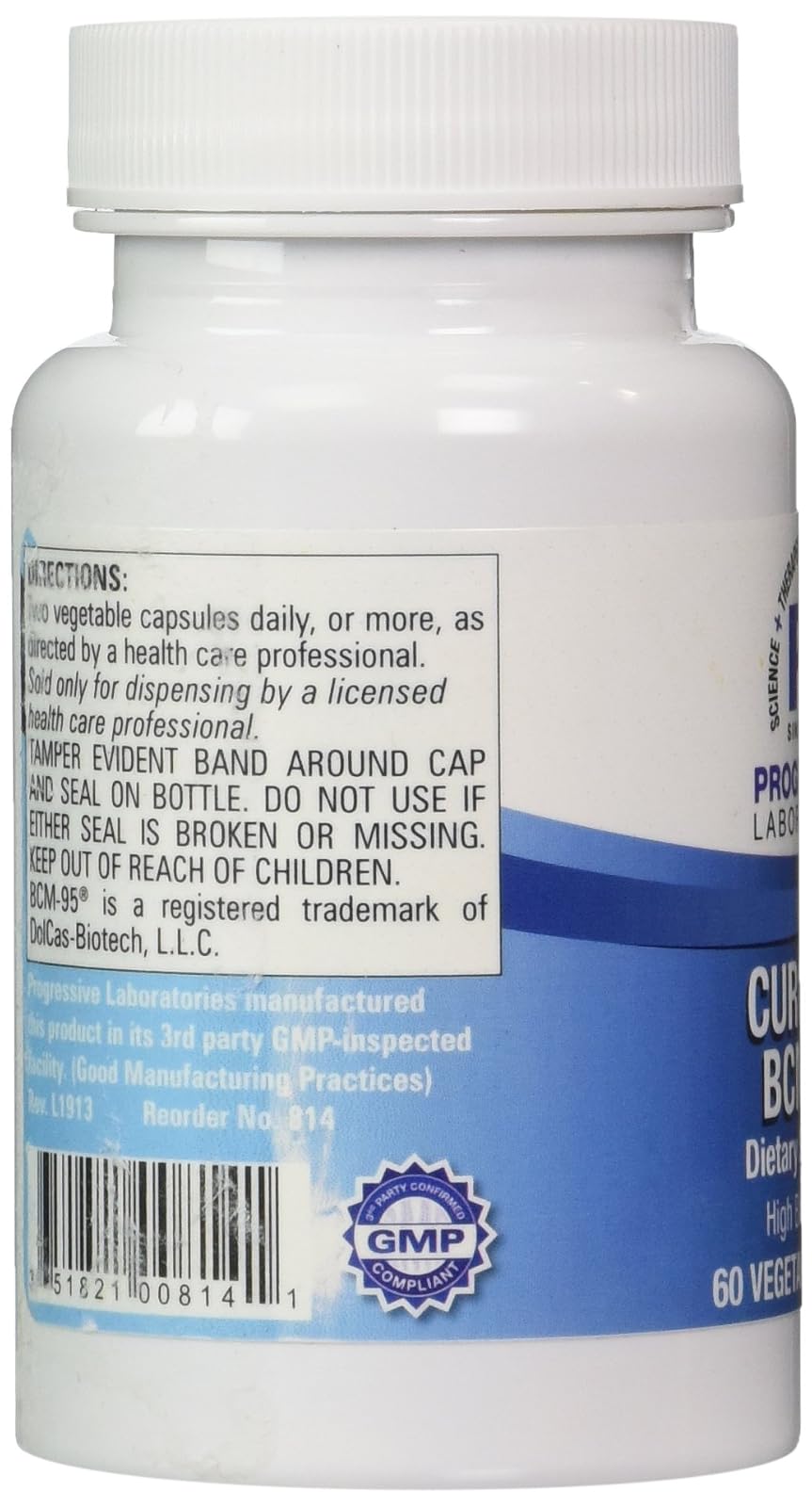Progressive Labs curcumin capsules