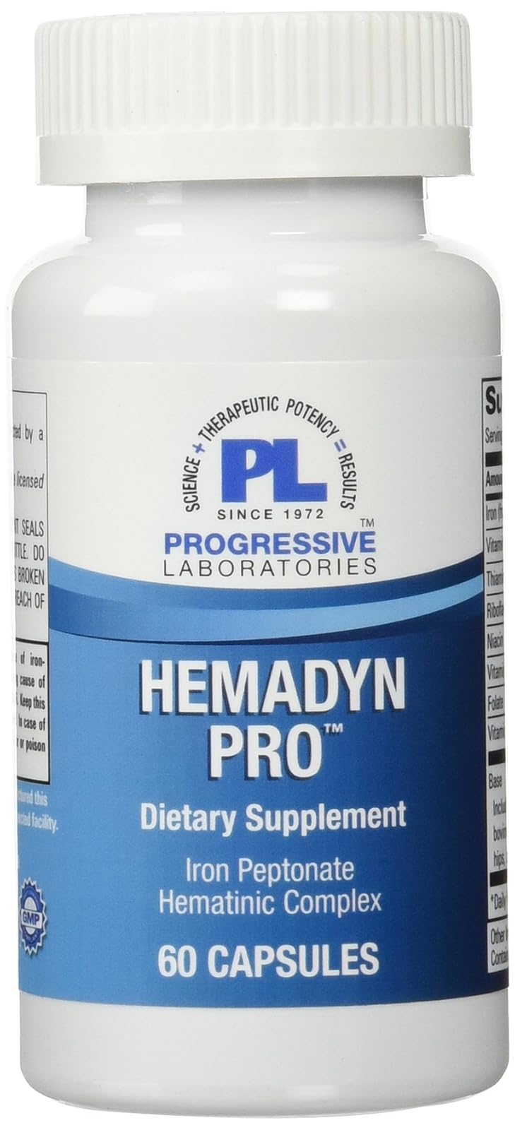 Progressive Labs Hemadyn Pro multivitamins for energy
