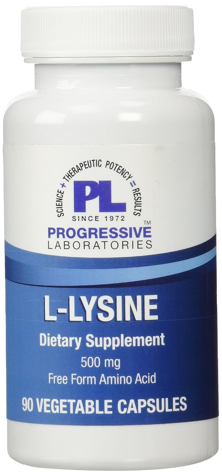 Progressive Labs L-Lysine 500 mg capsules