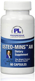 Progressive Labs Osteo-Mins AM supplement for bone health
